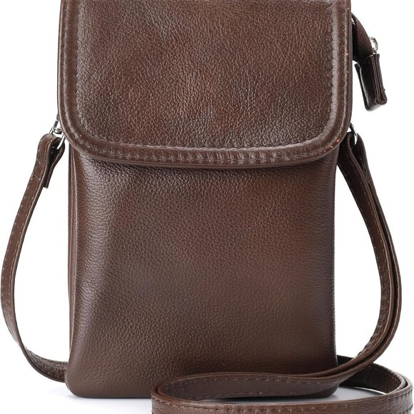 Bags | Genuine Leather Small Crossbody Bags For Women Cell Phone Bag ...